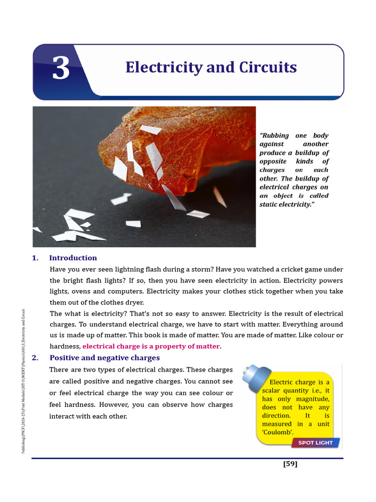 Understanding Electricity Basics | PDF | Electric Charge | Electric Current