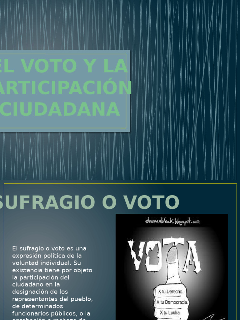 El Voto - Etica | PDF | Votación | Distrito electoral