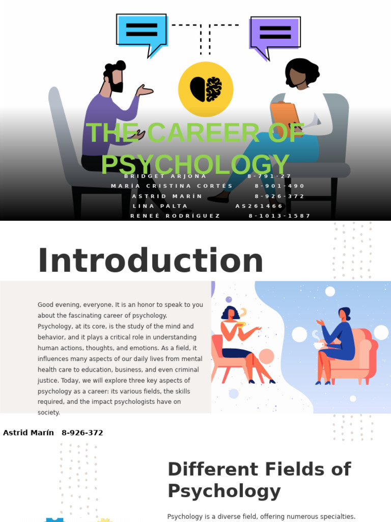Exploring Careers in Psychology | PDF | Psychology | Psychologist