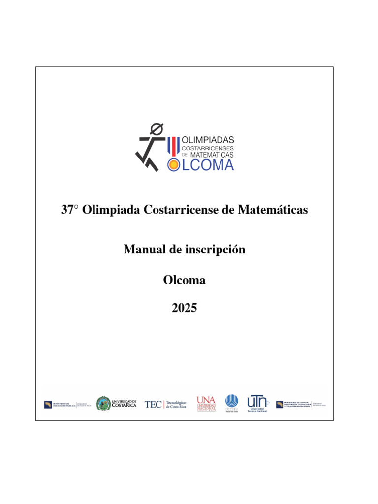 Manual_inscripcion_OLCOMA_2025 | PDF | Informática
