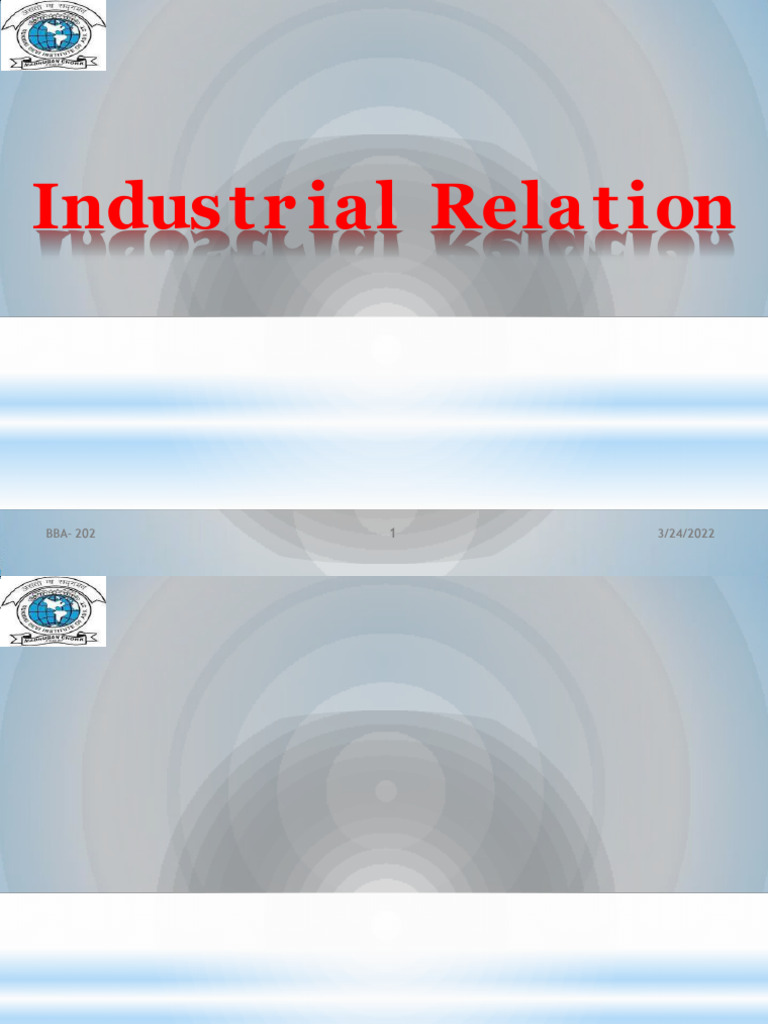 Understanding Industrial Relations & Grievances | PDF | Employment ...