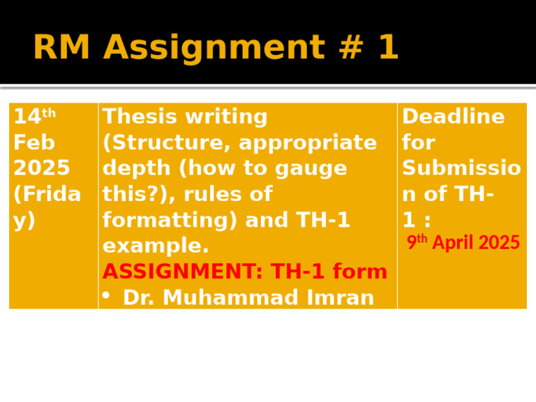 Assignment 1 | PDF