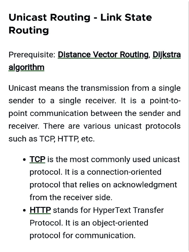 LSR Routing Unit 4 | PDF