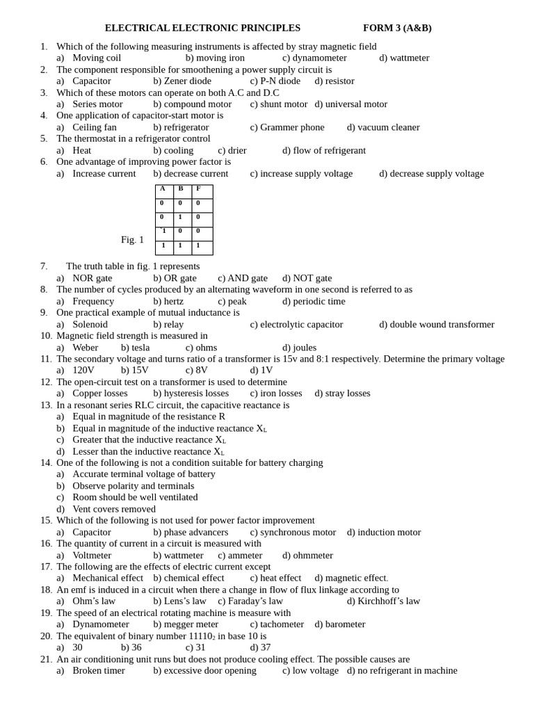 Electrical Electronic Principles | PDF | Transformer | Inductance