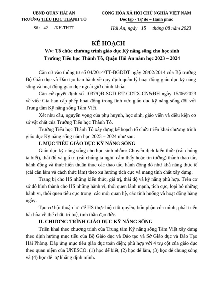 ke-hoach-kns-th-thanh-totam-viet_2311202323 | PDF