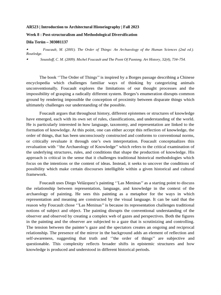 Post-Structuralism in Architectural Historiography | PDF | Knowledge ...