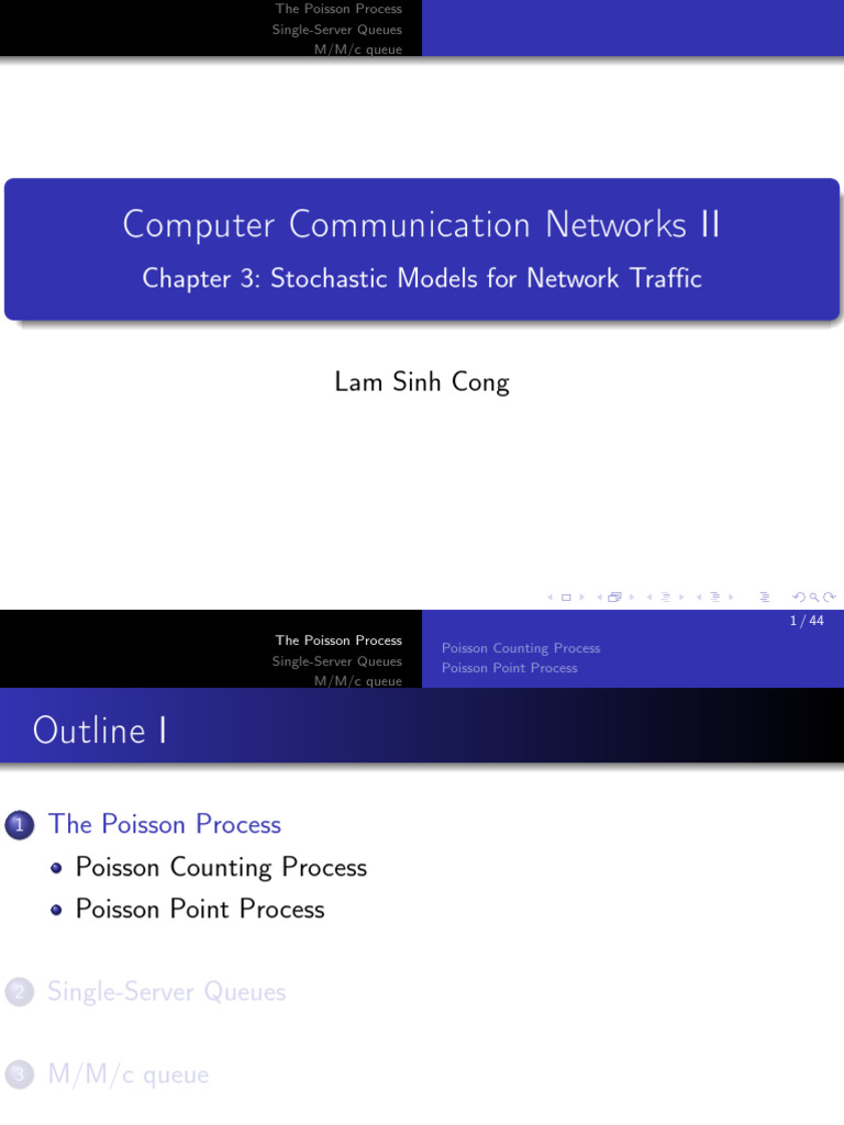 4.Traffic | PDF | Poisson Distribution | Teaching Mathematics