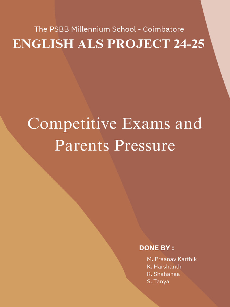 ENglish Asl Project (2) | PDF | Anxiety | Self Esteem