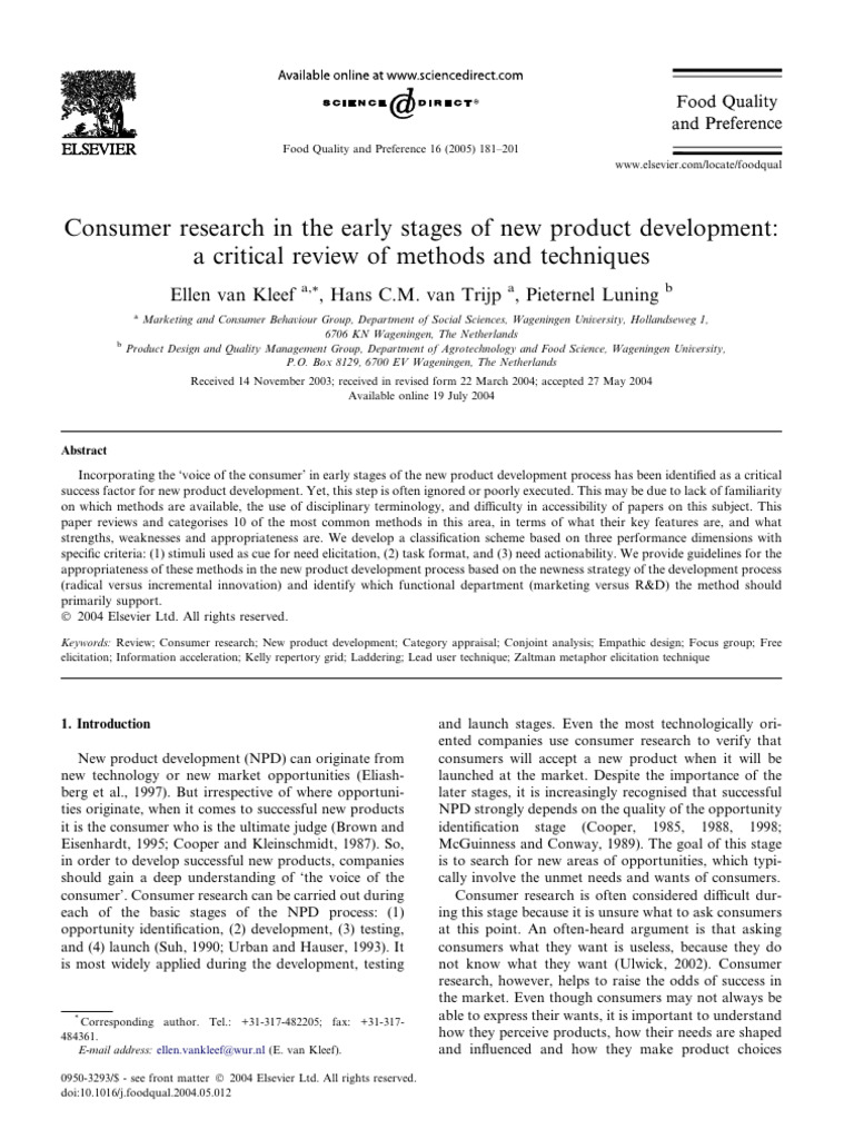 NPD Critical Review | PDF | Perception | Information