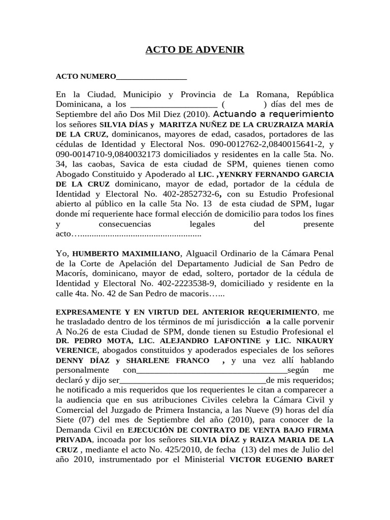 Notificación de Audiencia Civil en SPM | PDF | Gobierno | Justicia
