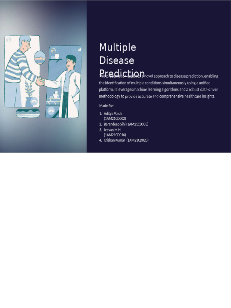 Multiple-Disease-Prediction 123 | PDF