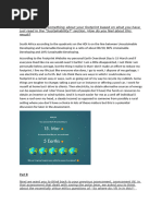 SUS1501 Assignment 7 Semester 1F3 | PDF | Sustainability | Water Scarcity