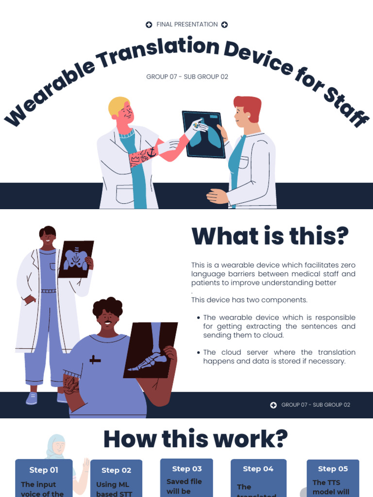 Wearable Translation Device For Staff | PDF | Speech Recognition ...