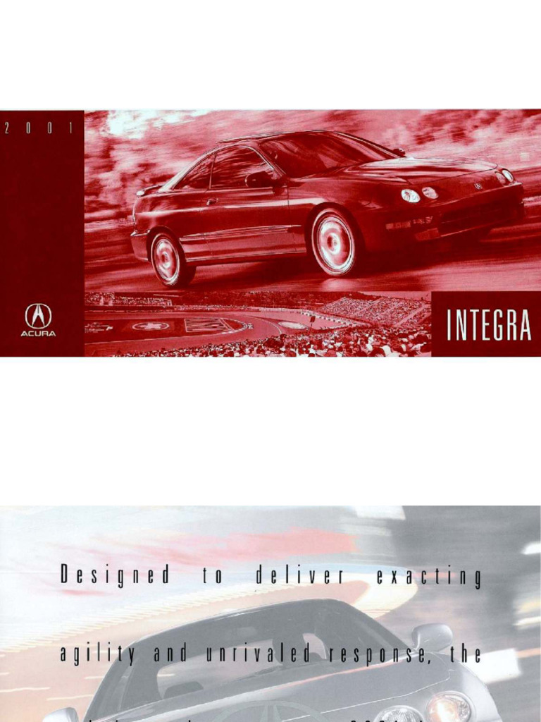Acura Integra 2001 CA | PDF