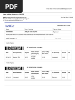Your IndiGo Itinerary - K58B3R | PDF | Identity Document | Airport
