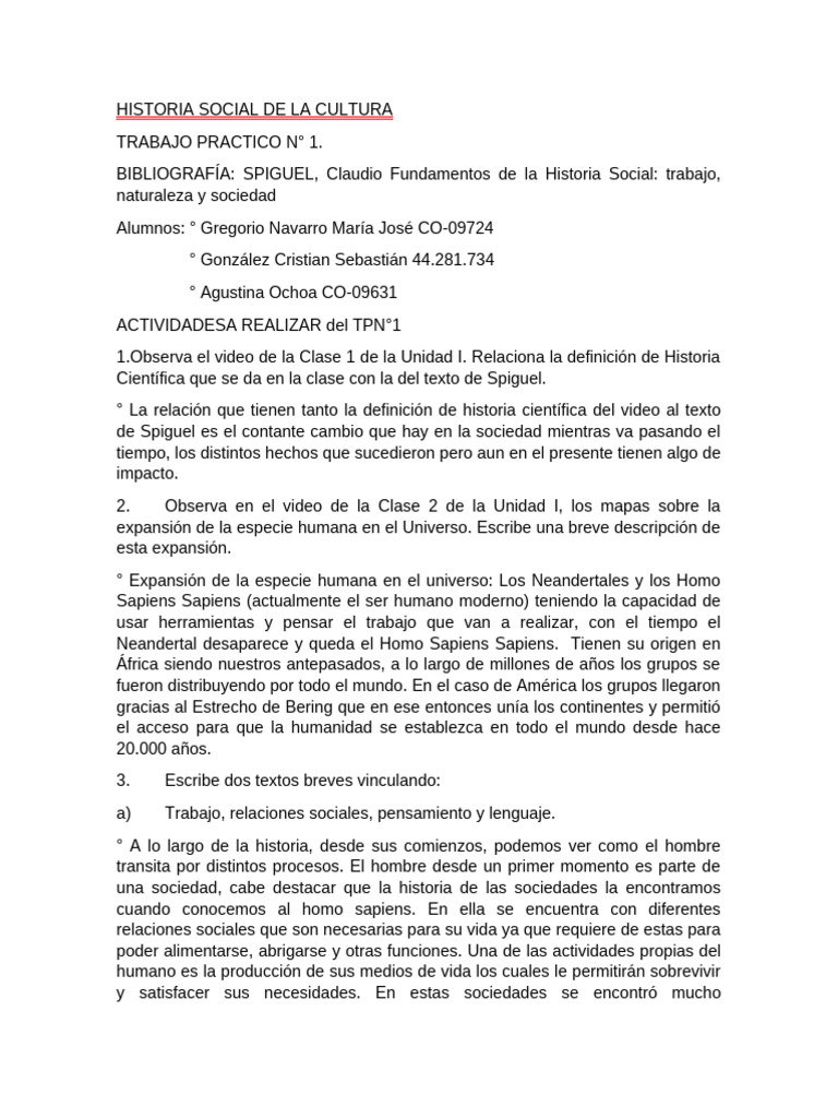 Maria Jose Gregorio Navarro | PDF | Humano | Sociedad
