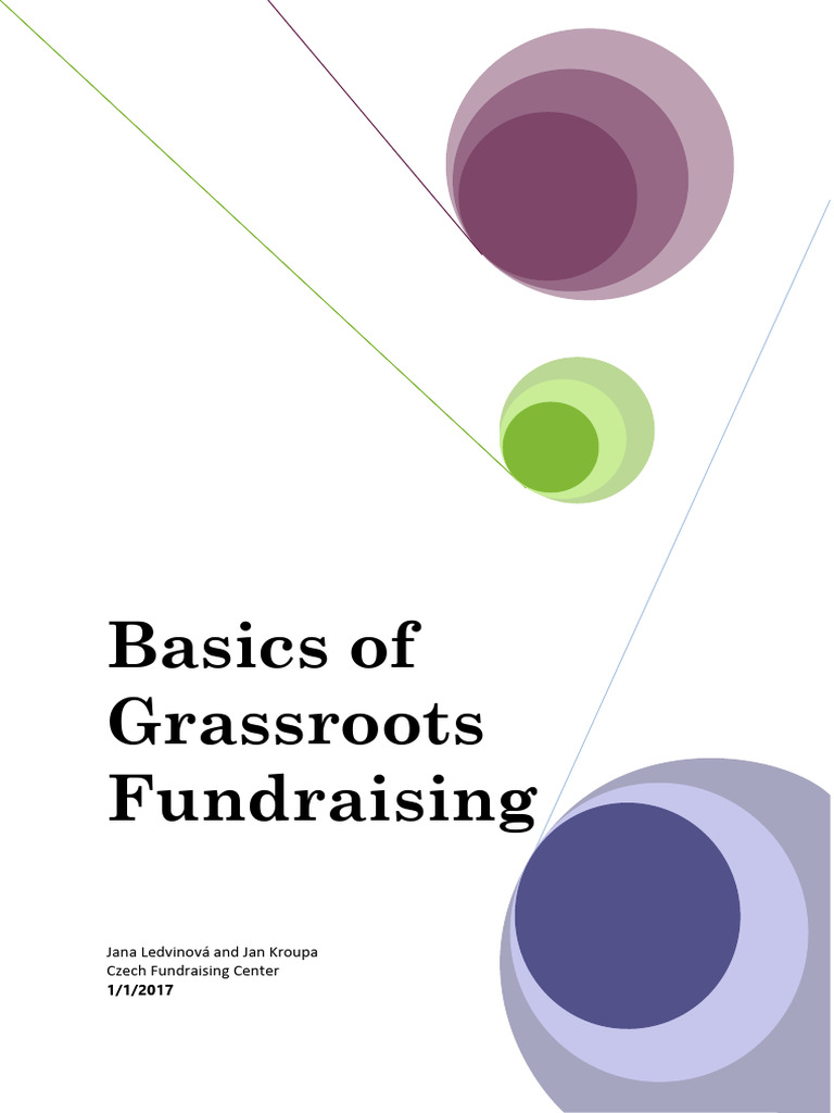 Basics of Grassroots Fundraising en | PDF | Fundraising | Nonprofit ...