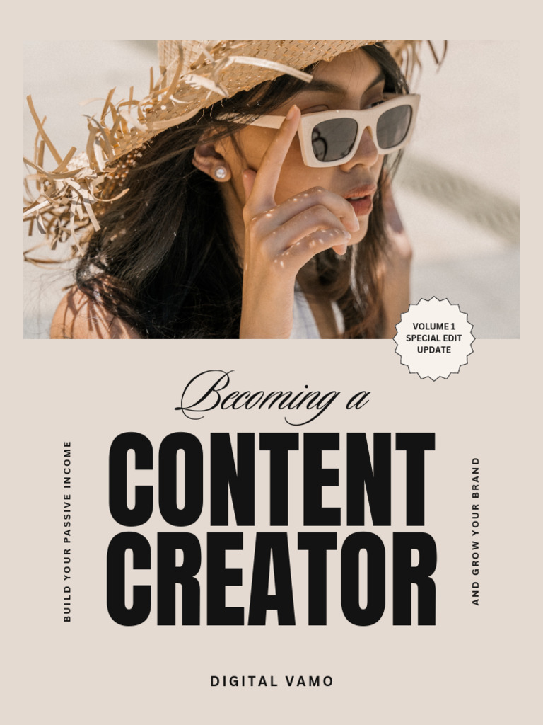 Content Creator Guide | PDF | Goal | Brand