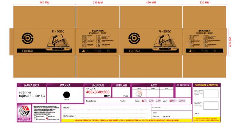 Scanner Fujitsu | PDF