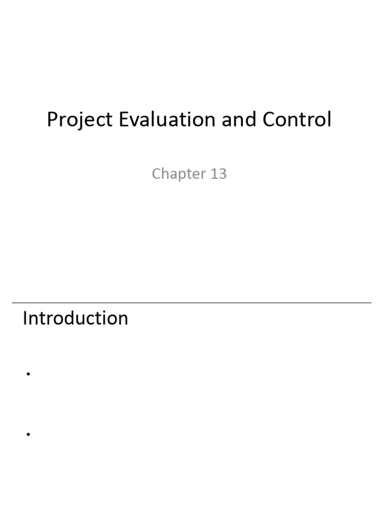 Evaluating Project Performance Steps | PDF | Analysis | Business