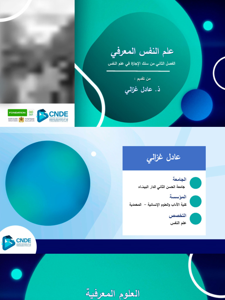 Les sciences cognitives (ppt_9) | PDF