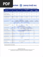 DBBL Card Charges Schedule 2025 | PDF | Debit Card | Credit Card