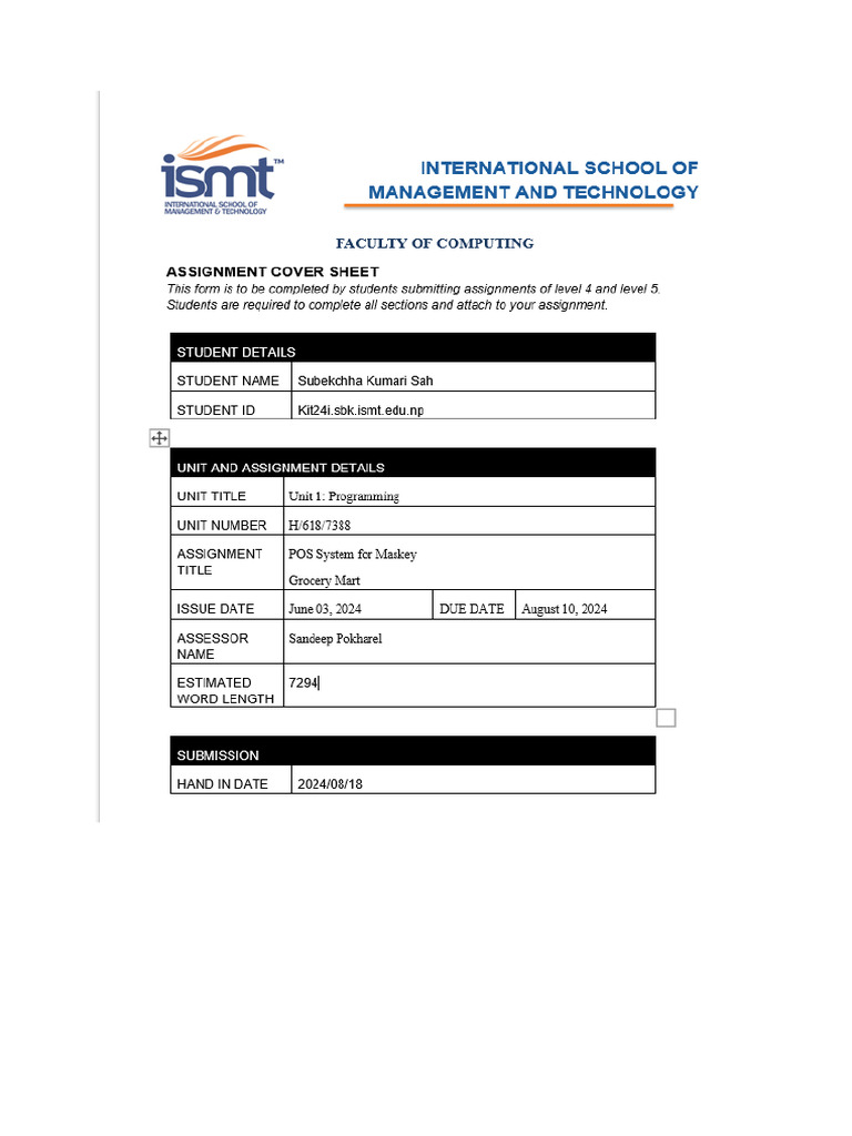 Programming__Subekchha_Kumari_Sah[1] | PDF | Computer Programming | Integrated Development ...