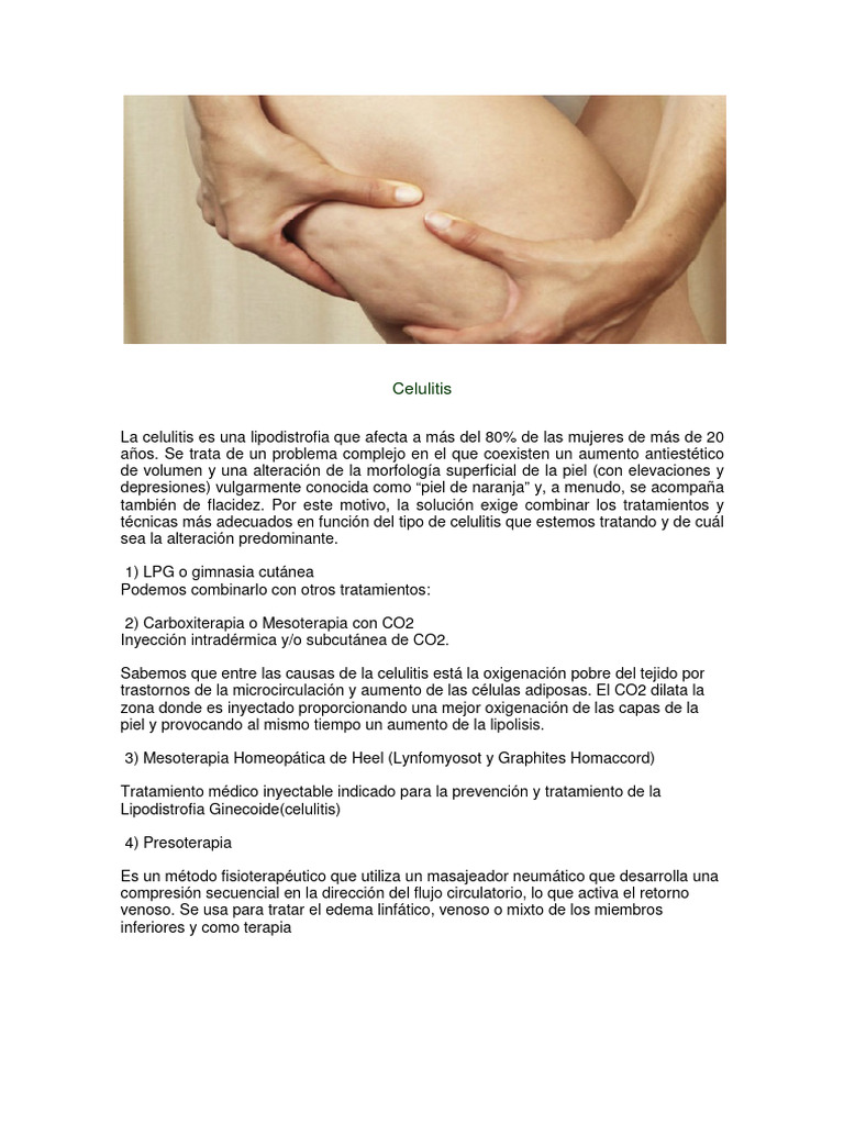 Tratamiento-para-la-Celulitis | PDF