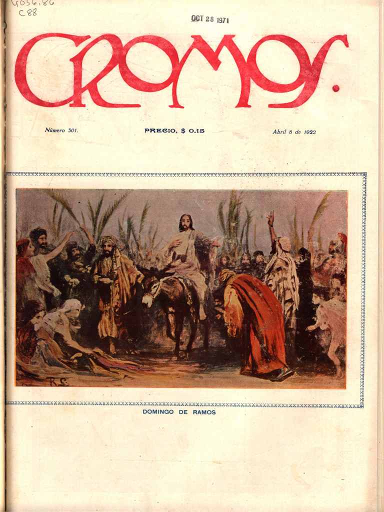 Cromos, Revista Semanal Ilustrada, Volumen XIII, # 301 | PDF