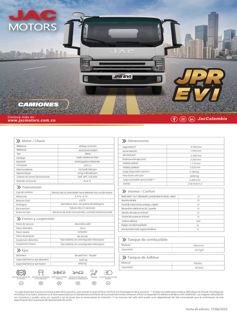 JPR Evi Ficha 7 | PDF | Eje | Vehículo de motor
