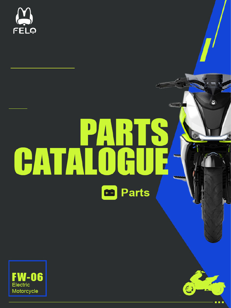 FW06 Motorcycle Parts Catalogue | PDF | Screw | Anti Lock Braking System