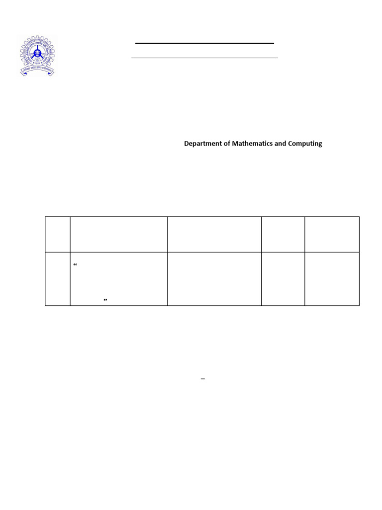 JRF Contingency Format | PDF
