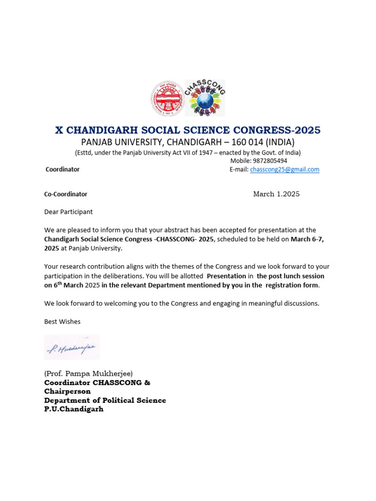 Participant invite letter | PDF