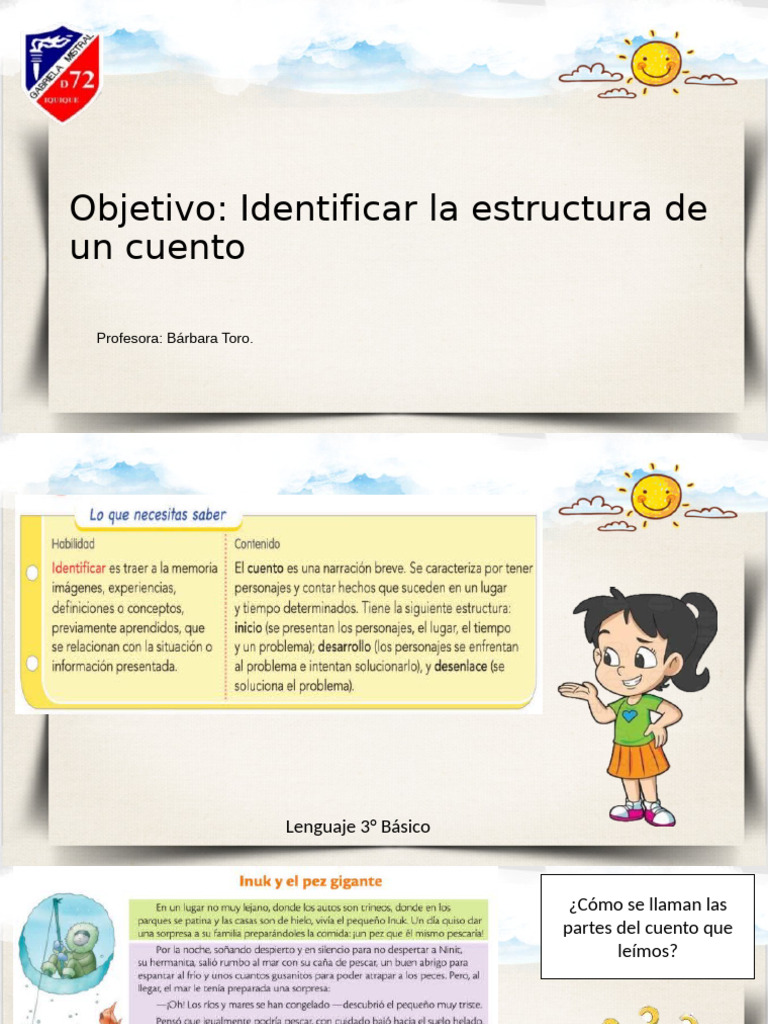 1 - Identificar La Estructura Del Cuento | PDF