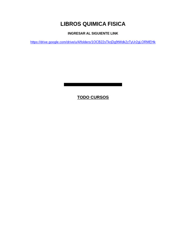 Libros Quimica-Fisica | PDF