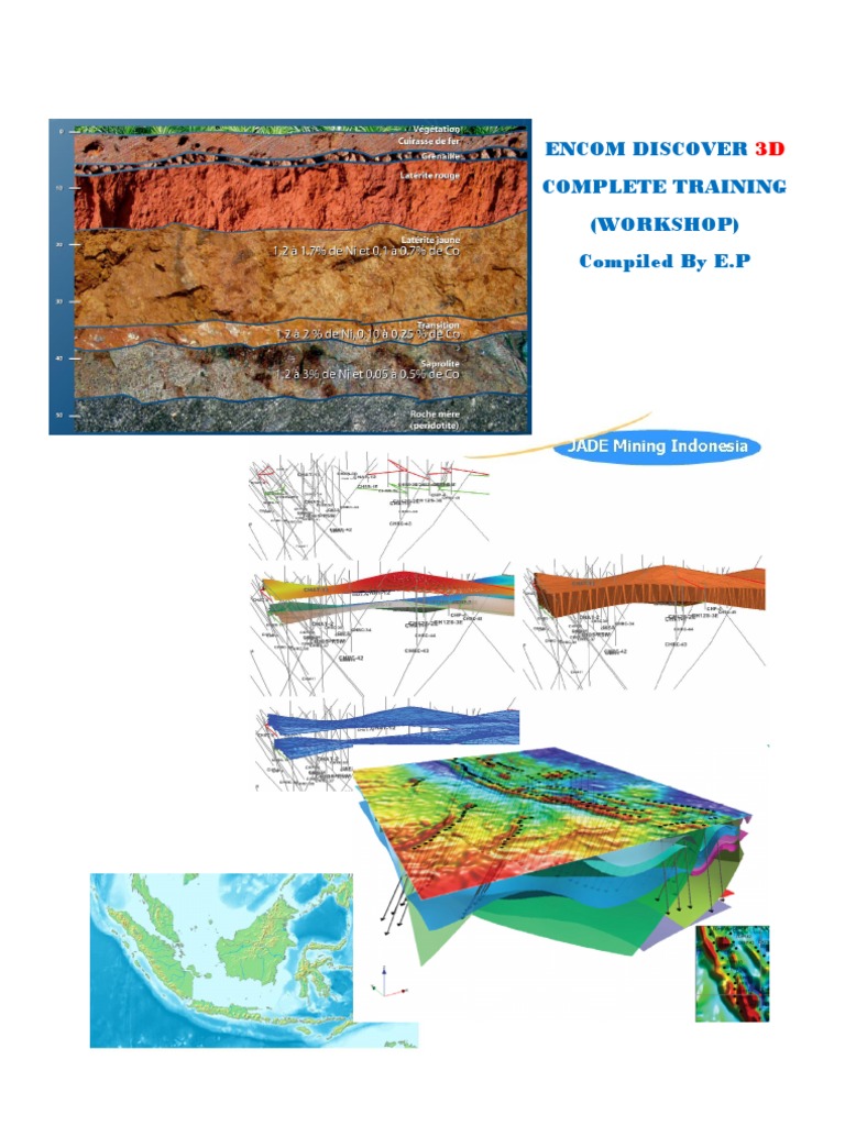 Encom Discover 3D Complete Training Workshop | PDF | Computer Keyboard | Topography