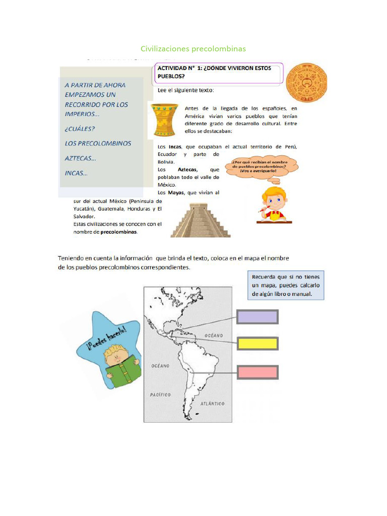 Civilizaciones Americanas | PDF | Civilización maya | Imperio Inca