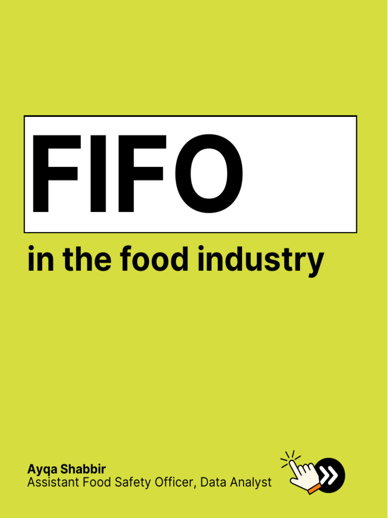 FIFO Best Practices in Food Safety | PDF