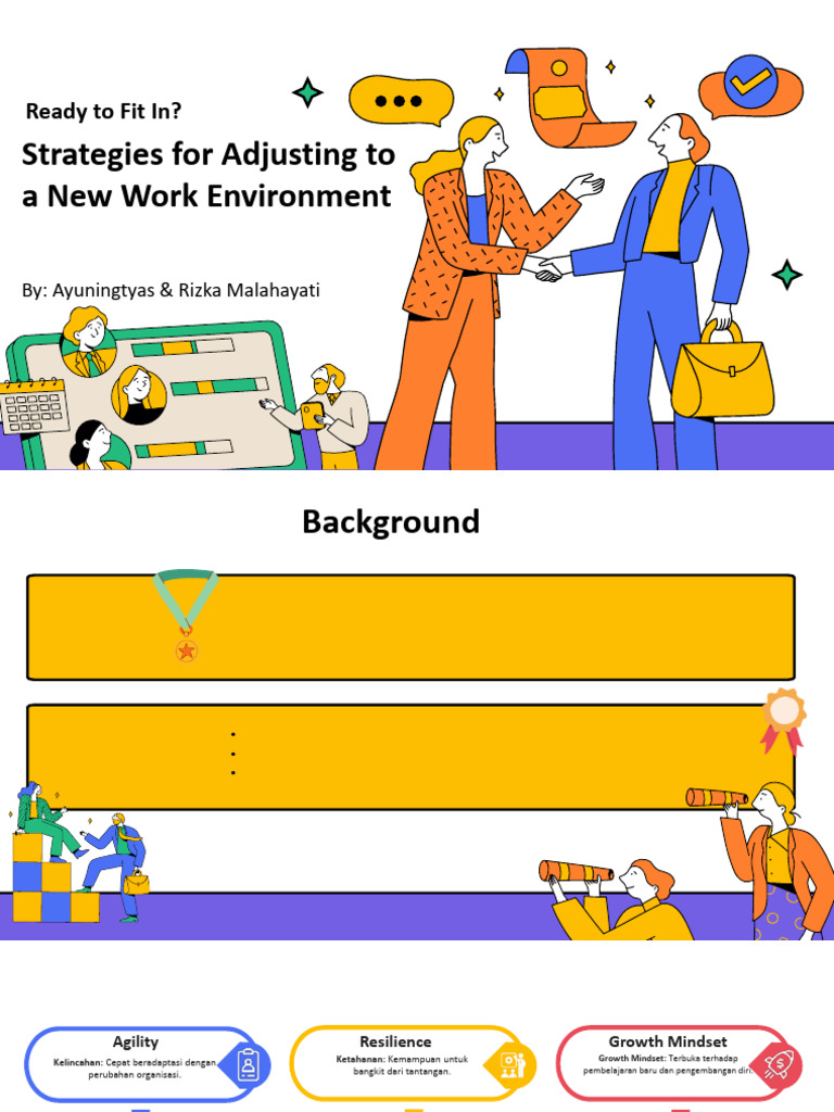 Materi Ready To Fit in - Strategi Menyesuaikan Diri Di Lingkungan Kerja Baru - Kelas Future ...