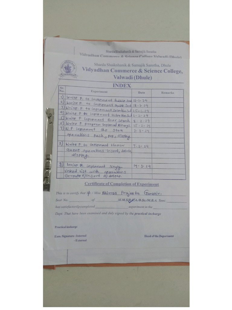 Data Structure Theory | PDF