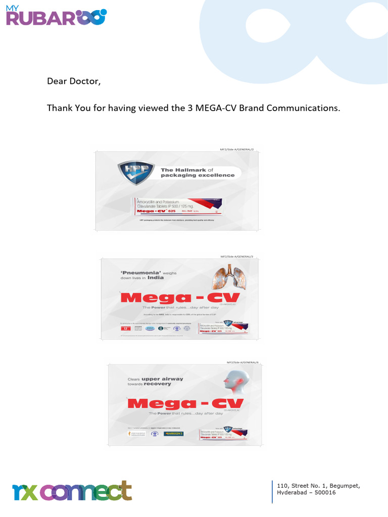 Mega CV Brand Communication-1 Letter | PDF