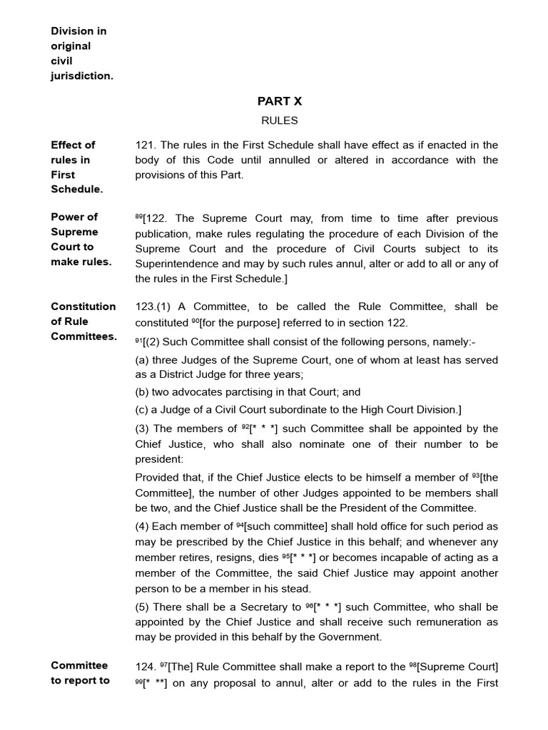 Supreme Court Rule Committee Overview | PDF | Supreme Court Of The ...