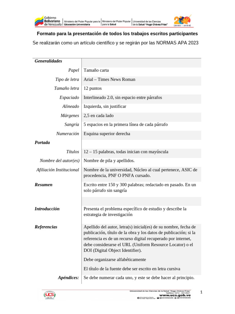 Lineamientos APA 7 para trabajos escritos | PDF
