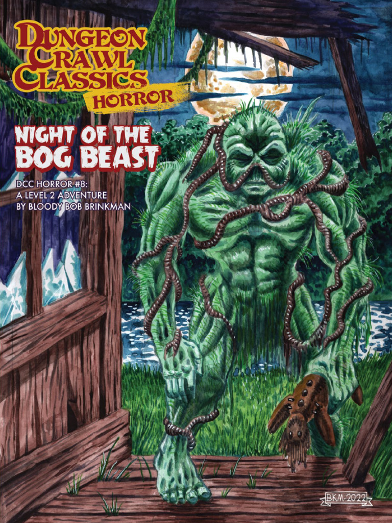 Horror 08 Night of The Bog Beast | PDF