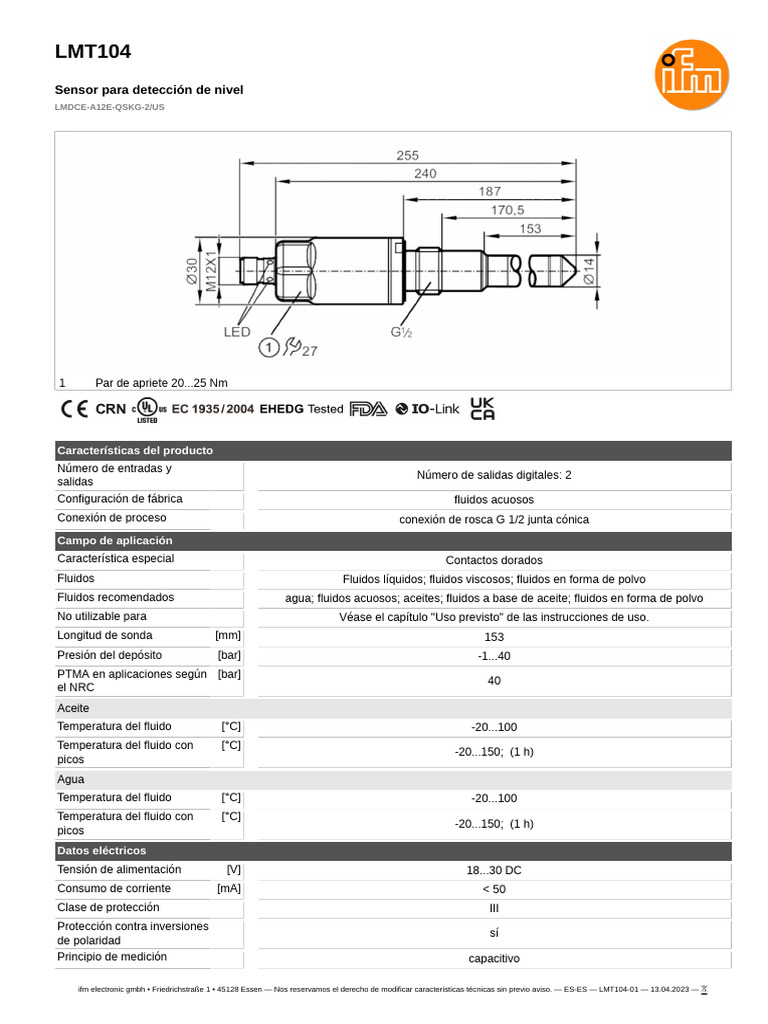 LMT104 01 - Es Es | PDF | Agua
