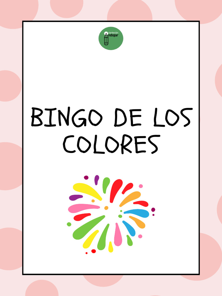 Divertido-bingo-de-los-colores- | PDF