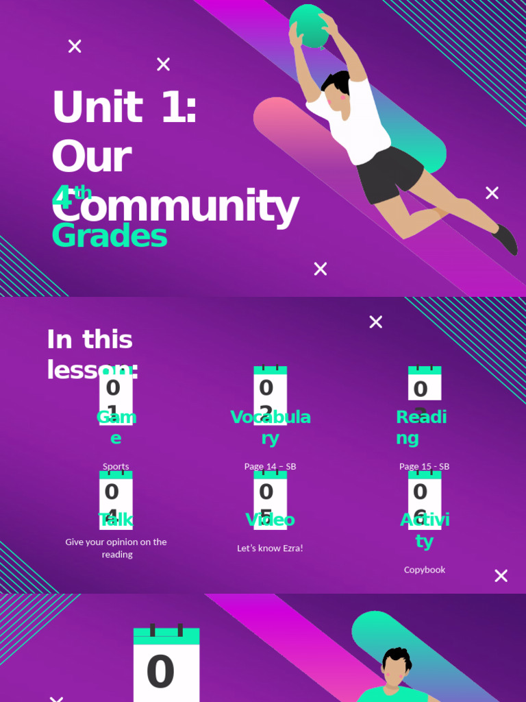 Unit 1 Lesson Sports | PDF