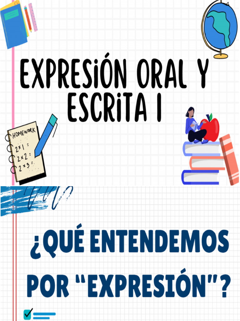 LECTURA, EXPRESION ORAL Y ESCRITA (1) | PDF