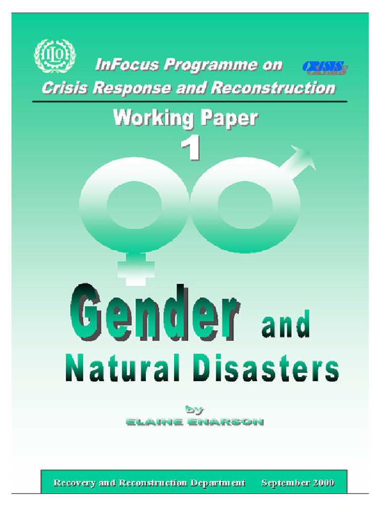 Wcms 116391 | PDF | Natural Disasters | Poverty