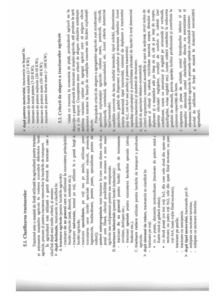 Baza Energetica Si Masini Agricole Partea 2 | PDF